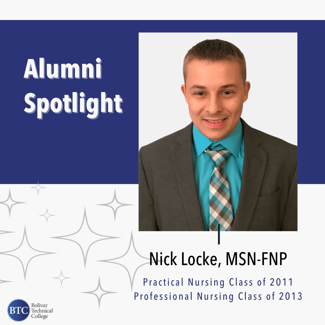Meet Our October Spotlight: Nick Locke, MSN-NP | Bolivar Technical College