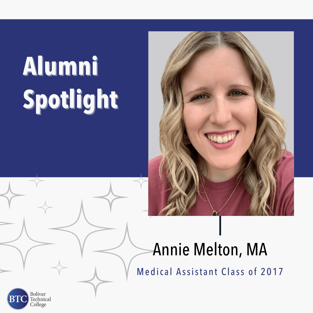 Annie Melton, MA | Meet Our Alumni | Bolivar Technical College