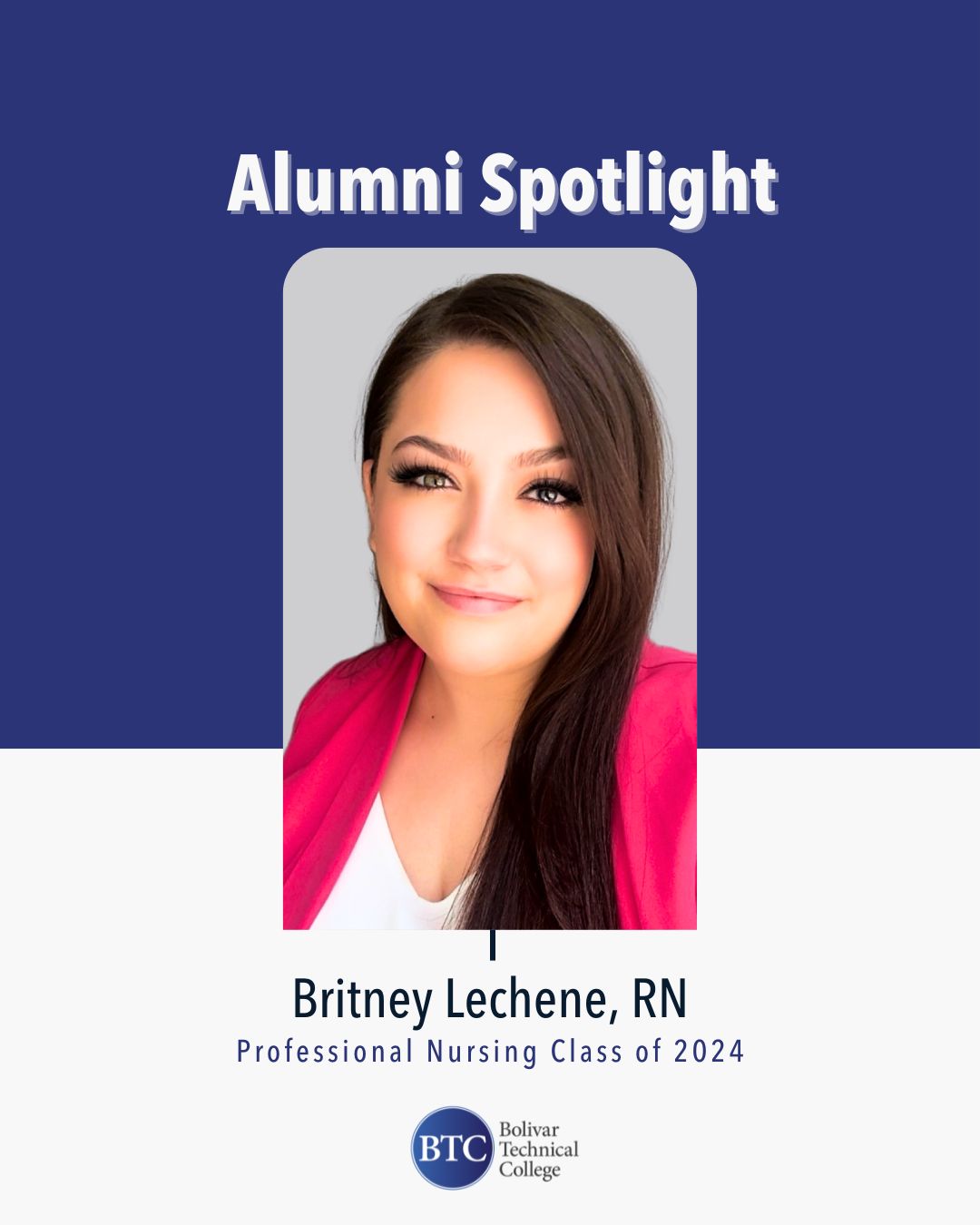 Britney Lechene, RN | Alumni Spotlight | Bolivar Technical College