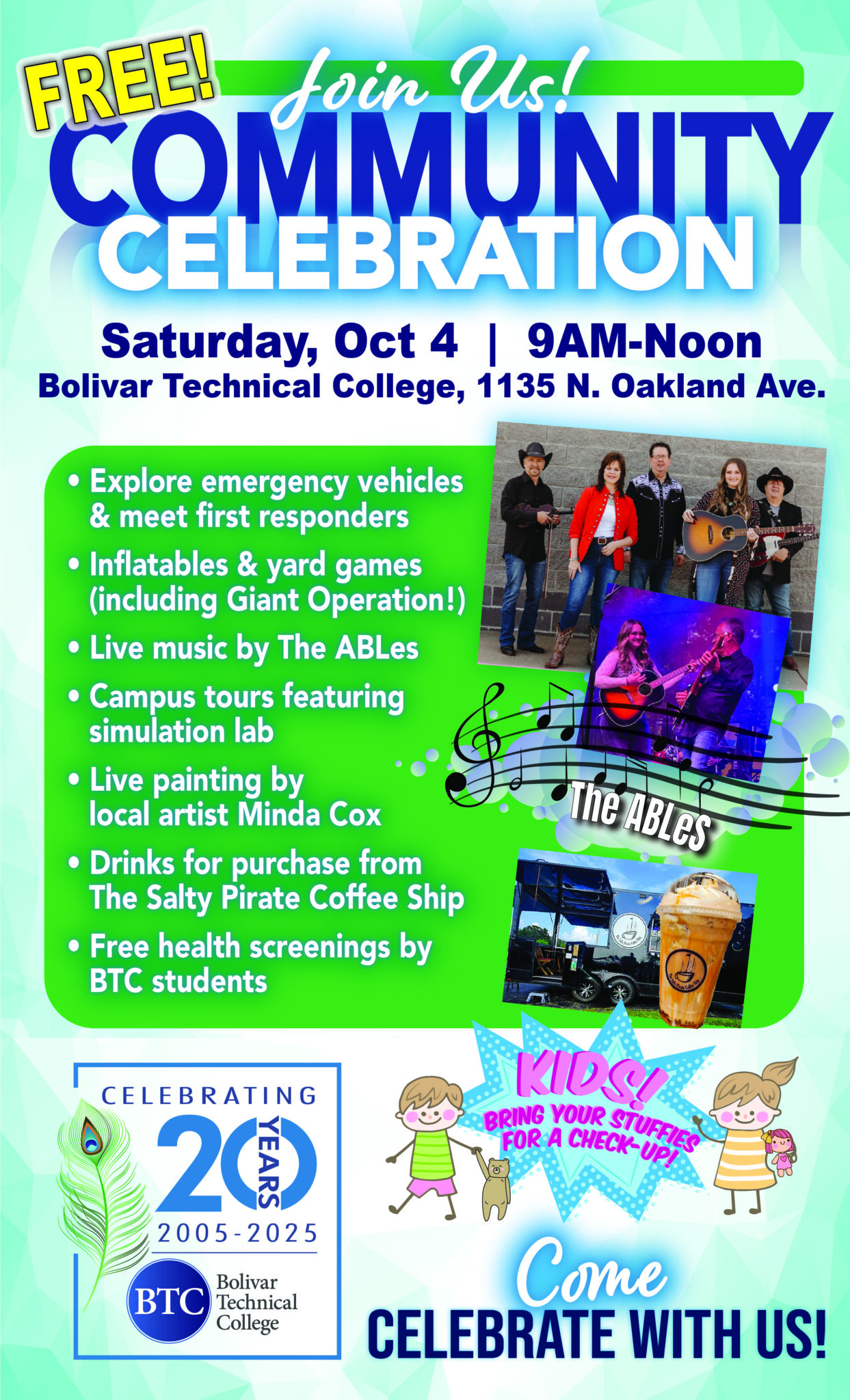 Celebrate 20 years of BTC | Bolivar Technical College